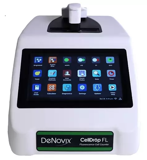 DeNovix tau tso cai Japanese patent rau CellDrop Automated Cell Counter